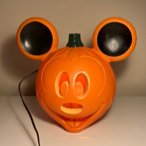 Disney | Holiday | Disney Mickey Mouse Light Up Pumpkin | Poshmark